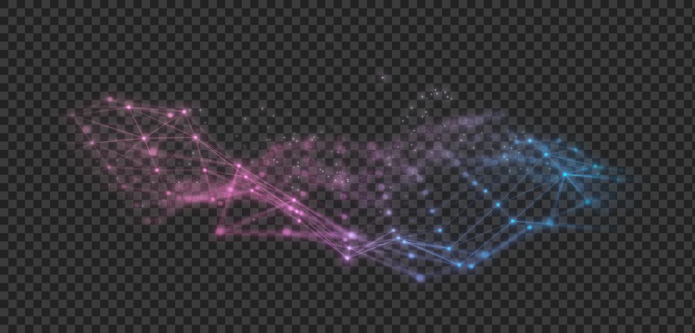 Gradient wave png abstract digital | Premium PNG - rawpixel