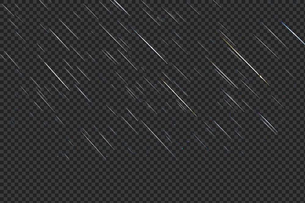 Shooting stars overlay effect png | Free PNG - rawpixel
