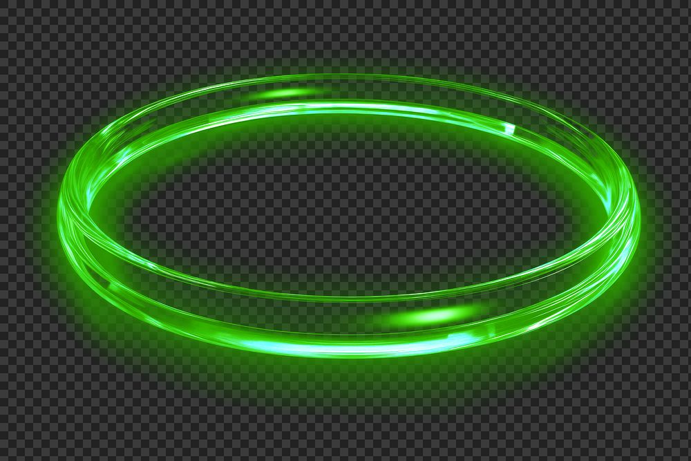 Light ring png green effect | Premium PNG - rawpixel
