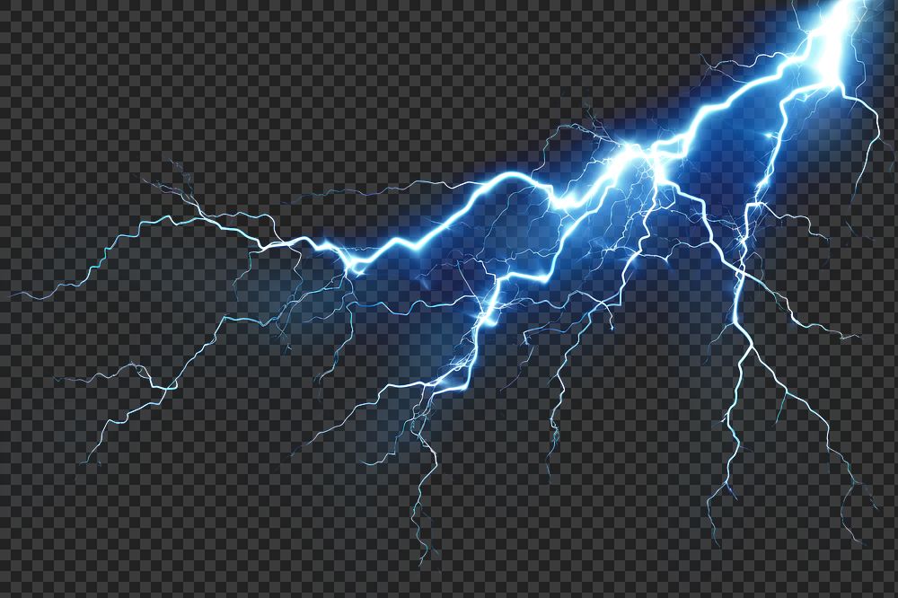 PNG Lightning thunder overlay effect | Premium PNG - rawpixel