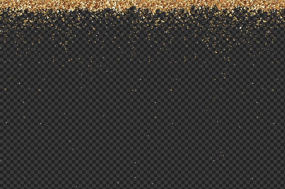 Gold glitter png overlay effect, | Premium PNG - rawpixel