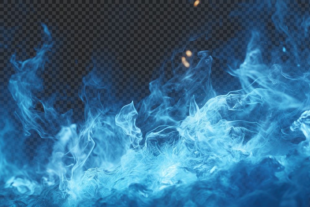 Blue flame effect png, transparent | Premium PNG - rawpixel