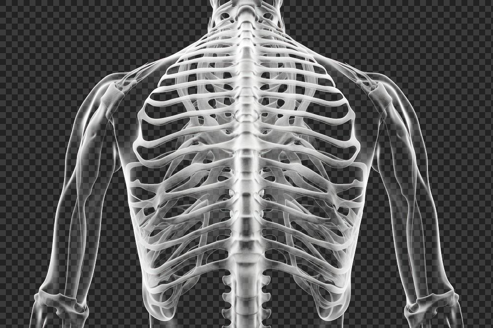 PNG Human back bones x-ray | Premium PNG - rawpixel