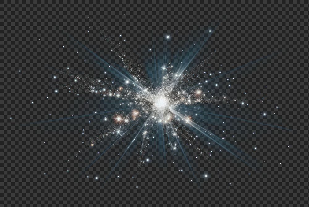 PNG Realistic sparkling star light | Free PNG - rawpixel