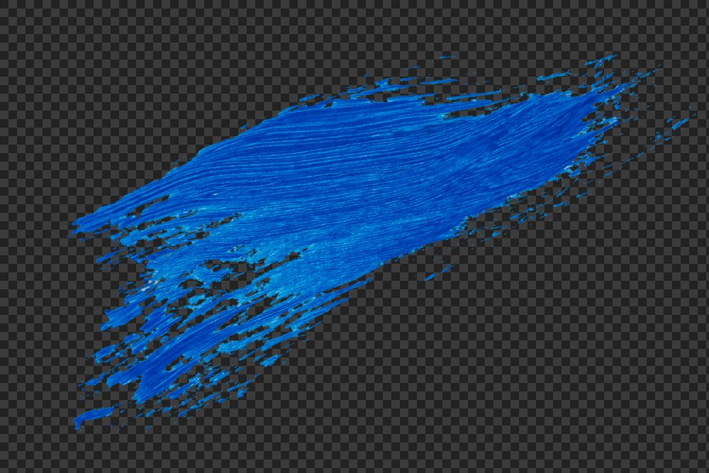Blue brush stroke sample transparent | Premium PNG Sticker - rawpixel