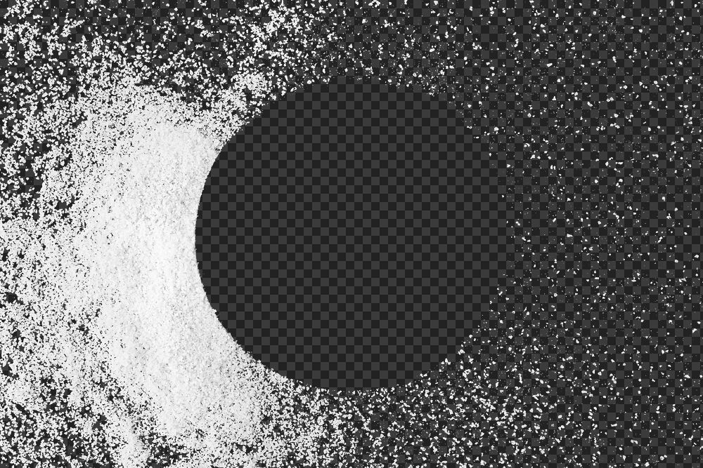 White powder png, round frame | Premium PNG - rawpixel