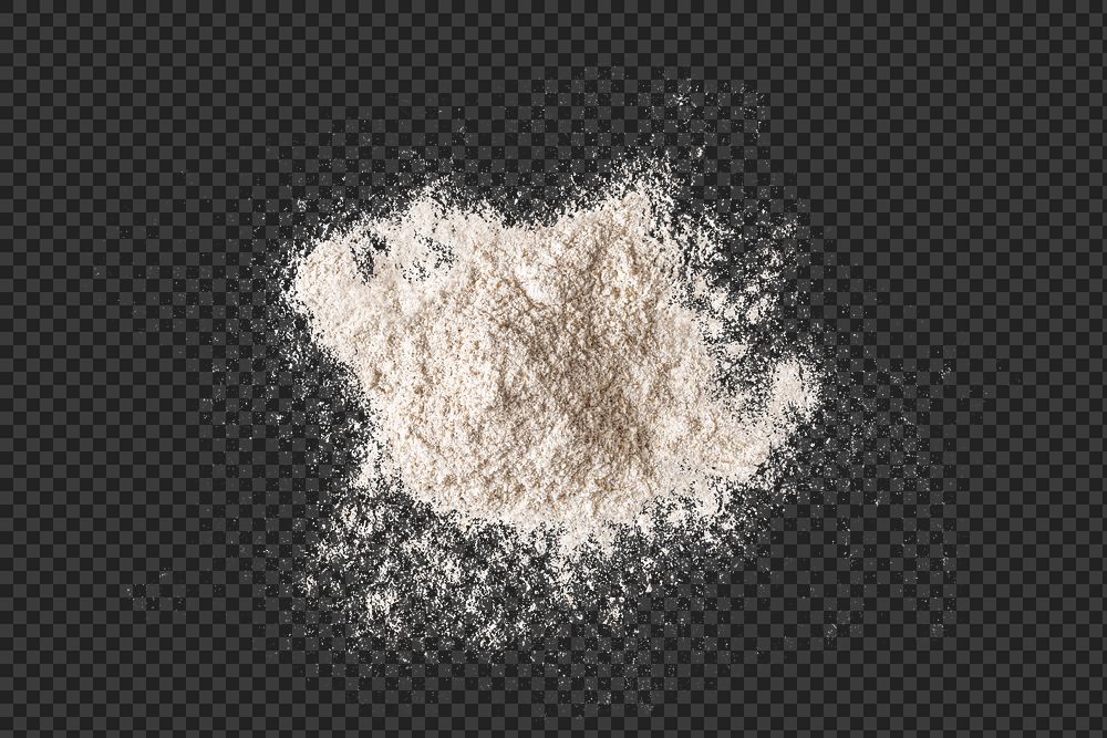 PNG flour texture, collage element | Premium PNG - rawpixel