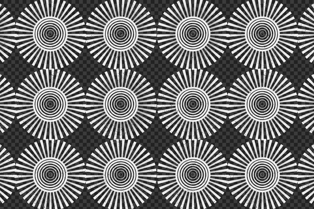 Retro pattern png sticker, seamless | Premium PNG - rawpixel