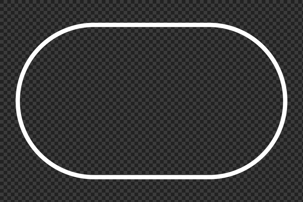 White rectangle png shape sticker, | Premium PNG - rawpixel