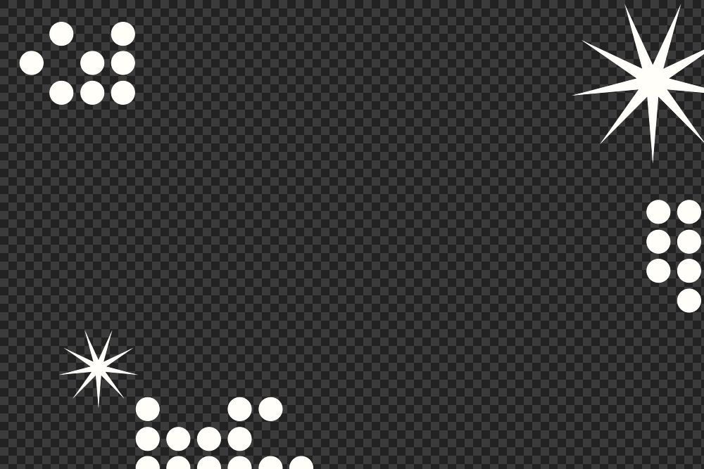 Memphis png funky border background | Free PNG - rawpixel