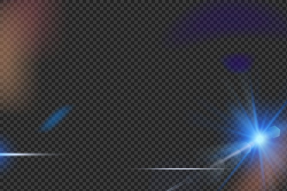 Png blue lens flare border | Premium PNG - rawpixel