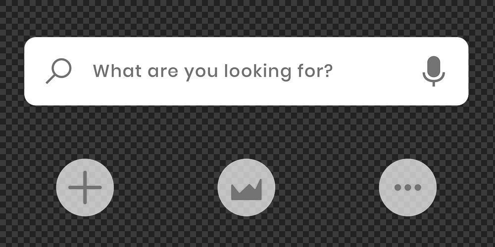 Png search engine system gray | Premium PNG Sticker - rawpixel