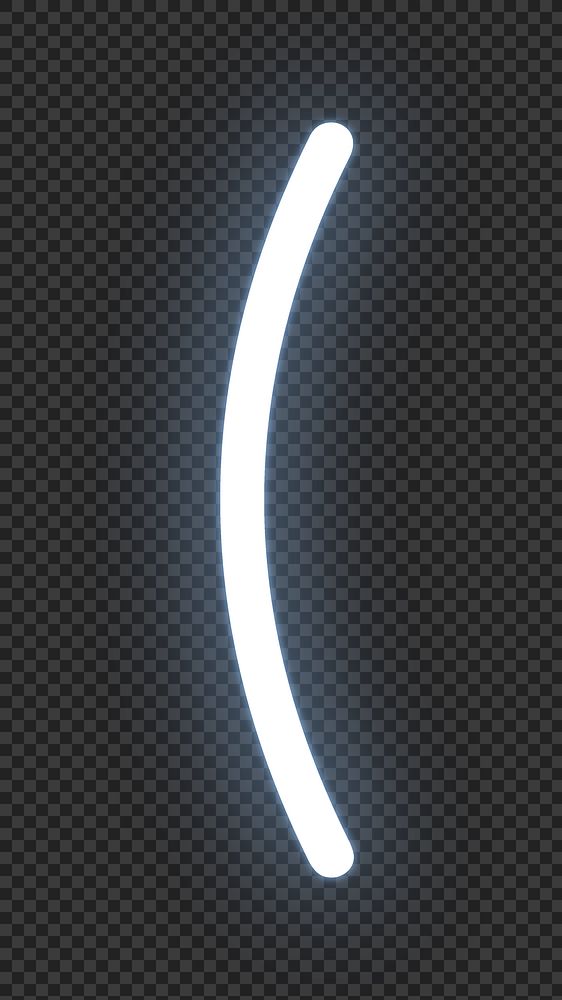 Parentheses sign png neon symbol, | Free PNG - rawpixel