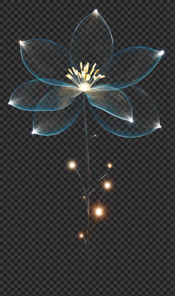 transparent flower light astronomy outdoors | Free PNG - rawpixel