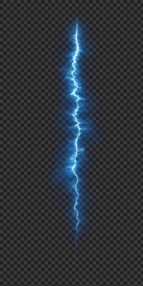 PNG blue lightning effect storm | Free PNG - rawpixel
