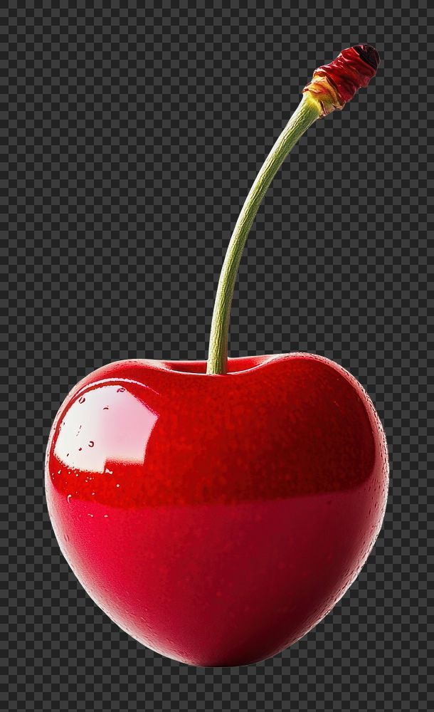 PNG fresh red cherry fruit | Free PNG - rawpixel