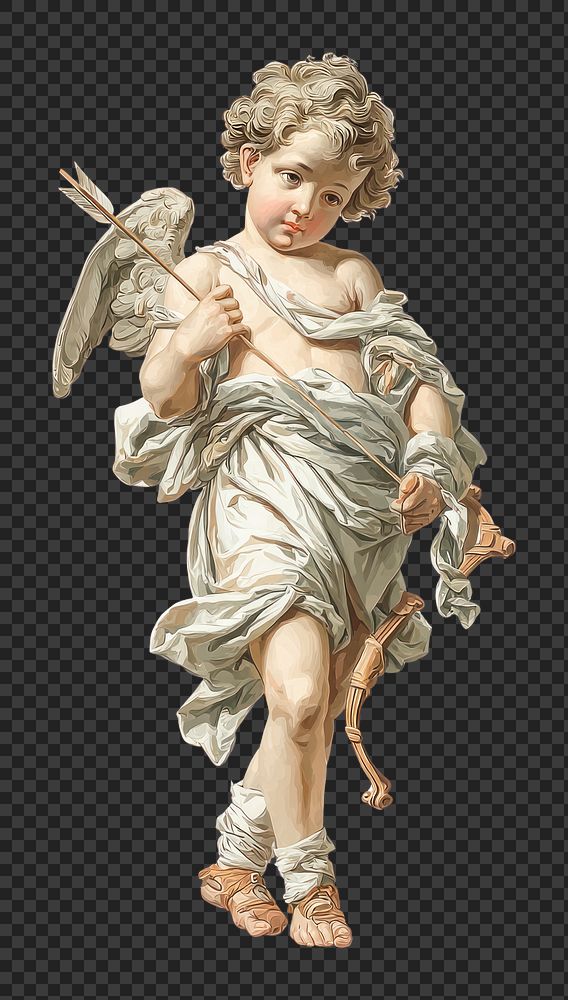 PNG Art classical painting cupid | Free PNG - rawpixel