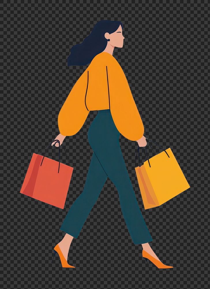 PNG Gen z shopping illustration | Free PNG - rawpixel