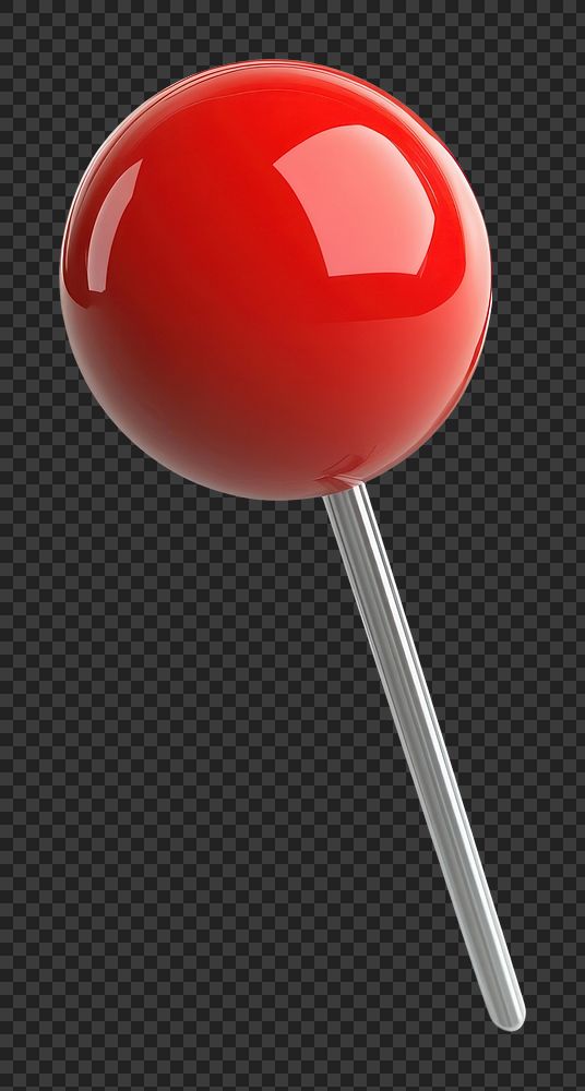PNG 3d Red pin confectionery | Free PNG - rawpixel