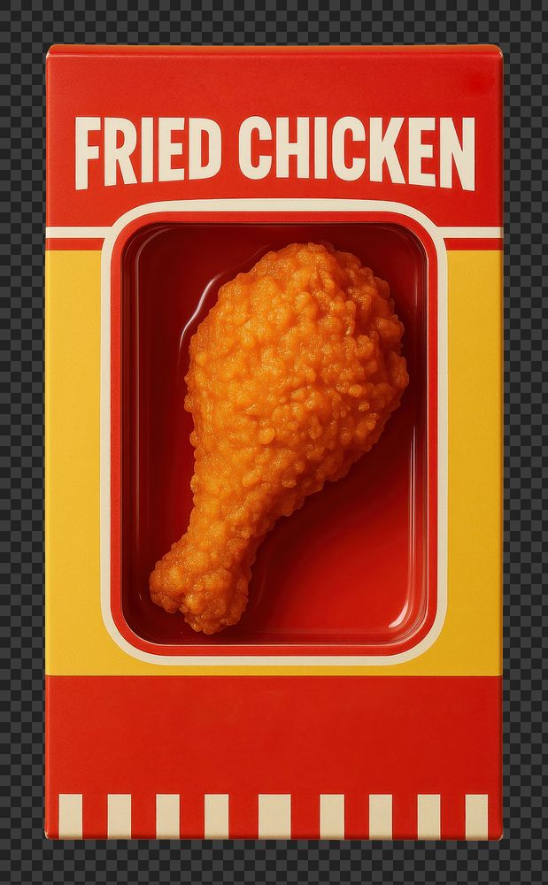 PNG Toy box resembling fried | Free PNG - rawpixel