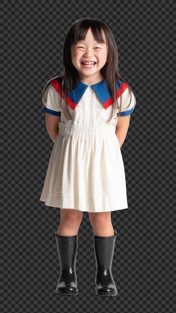 PNG Portrait dress studio child | Free PNG - rawpixel