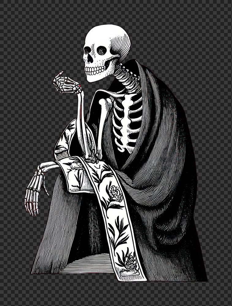 PNG Gothic death psyche illustration | Premium PNG - rawpixel
