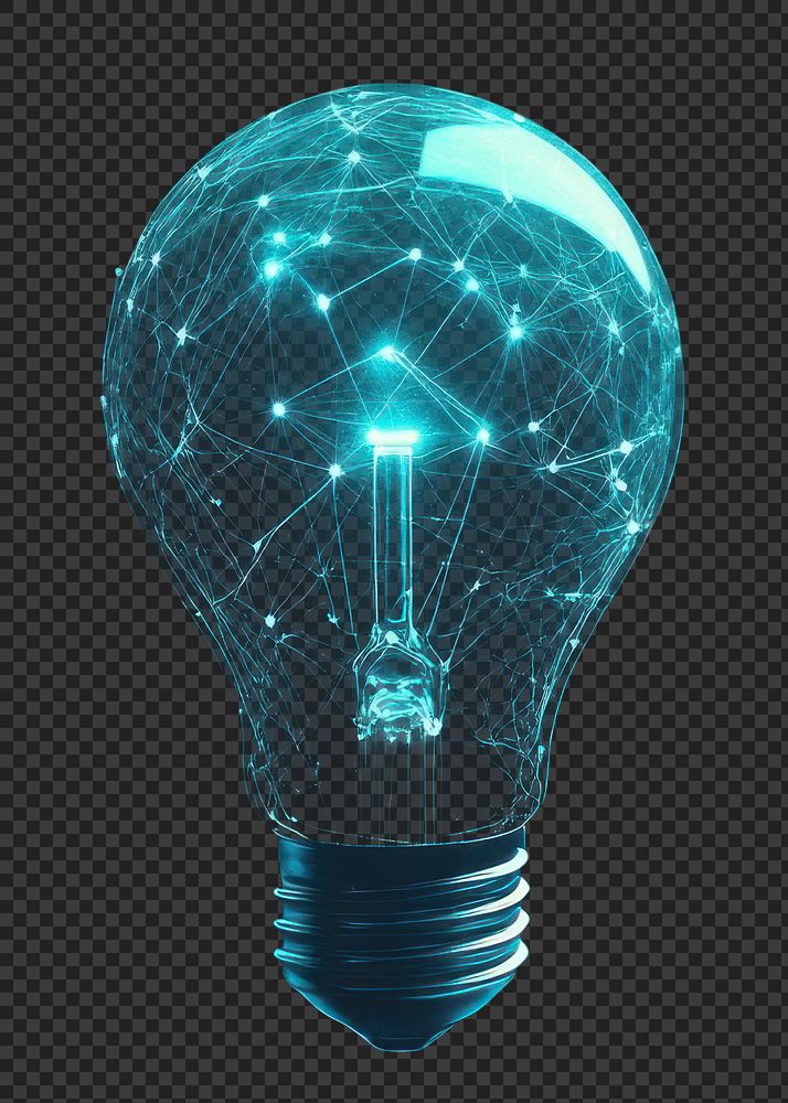 PNG Abstract light bulb connections | Free PNG - rawpixel