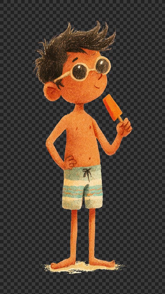 Orange Beach Summer PNG Transparent Texture Images | Free Photos, PNG ...