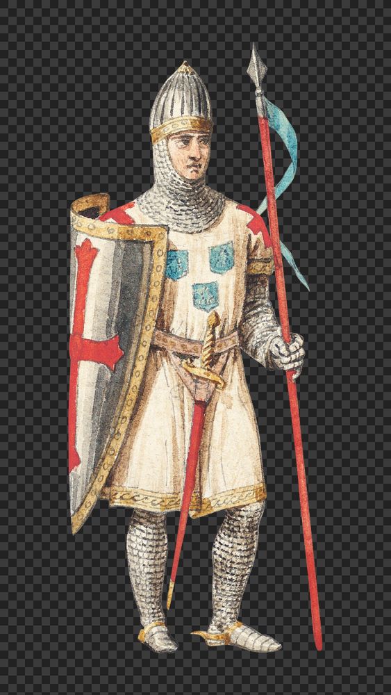 Red Shield Vintage Art Paper Images | Free Photos, PNG Stickers ...