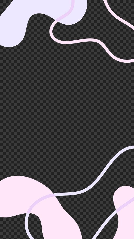 Abstract pink png border frame, | Premium PNG - rawpixel