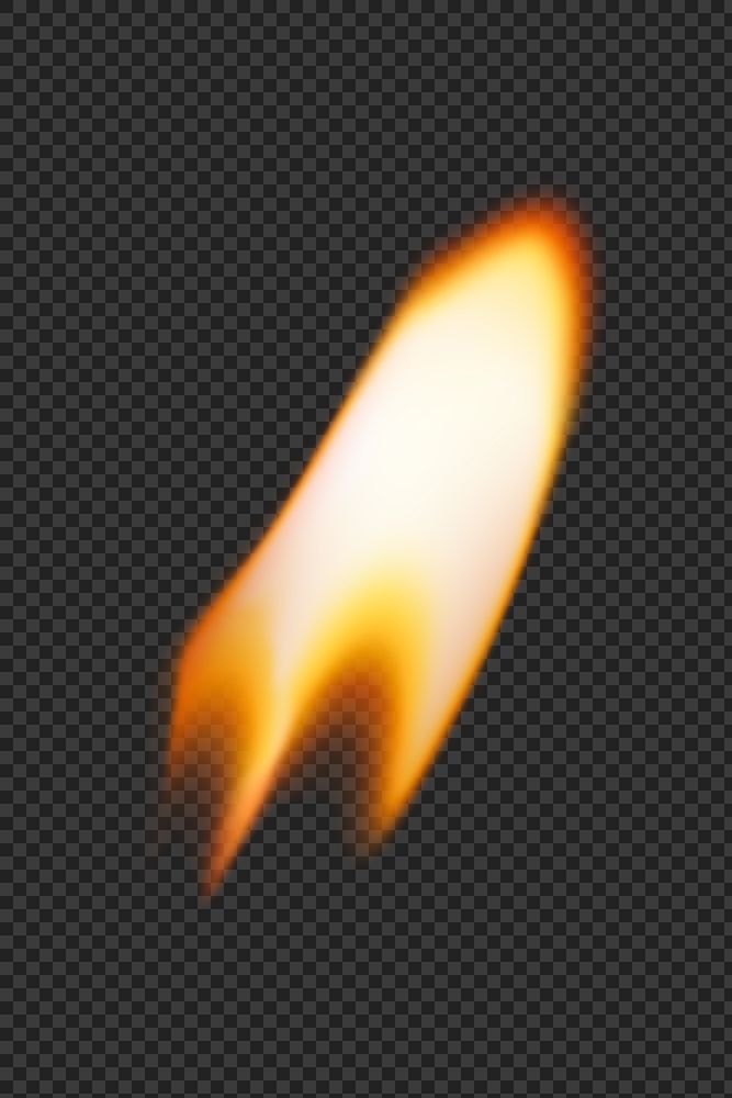 Lighter flame png sticker, realistic | Premium PNG Sticker - rawpixel