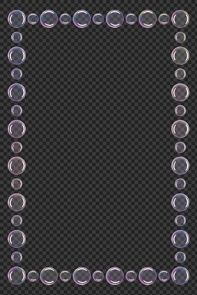 Rectangle shaped soap bubble frame | Free PNG - rawpixel