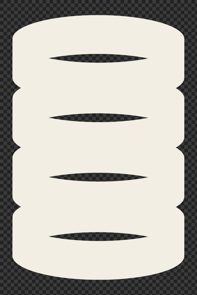 Geometric tube png sticker, collage | Free PNG Sticker - rawpixel