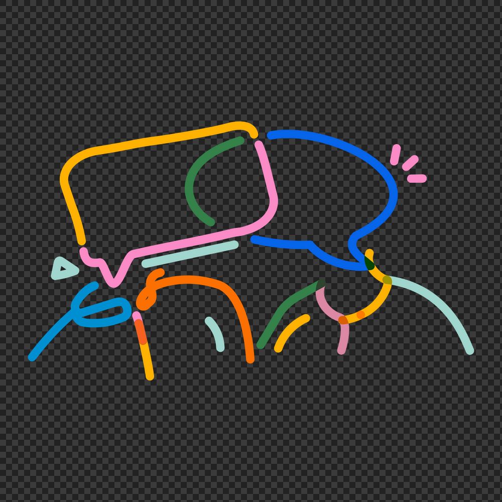 Png speech bubble doodle, transparent | Premium - rawpixel