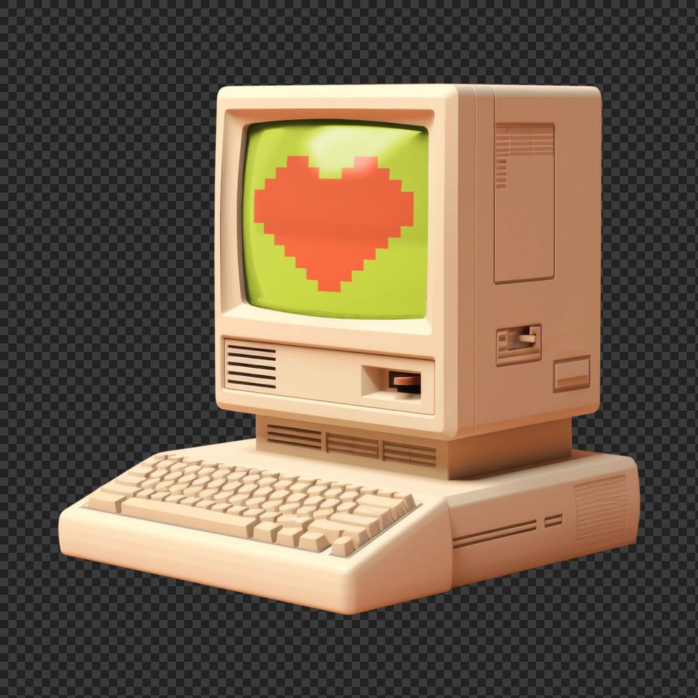 Y2k computer editable mockup element | Premium - rawpixel