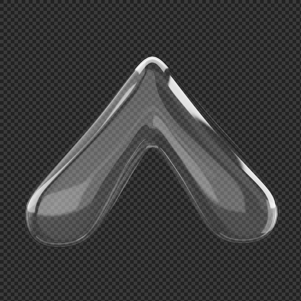 Circumflex PNG sign 3D bubble | Premium PNG - rawpixel