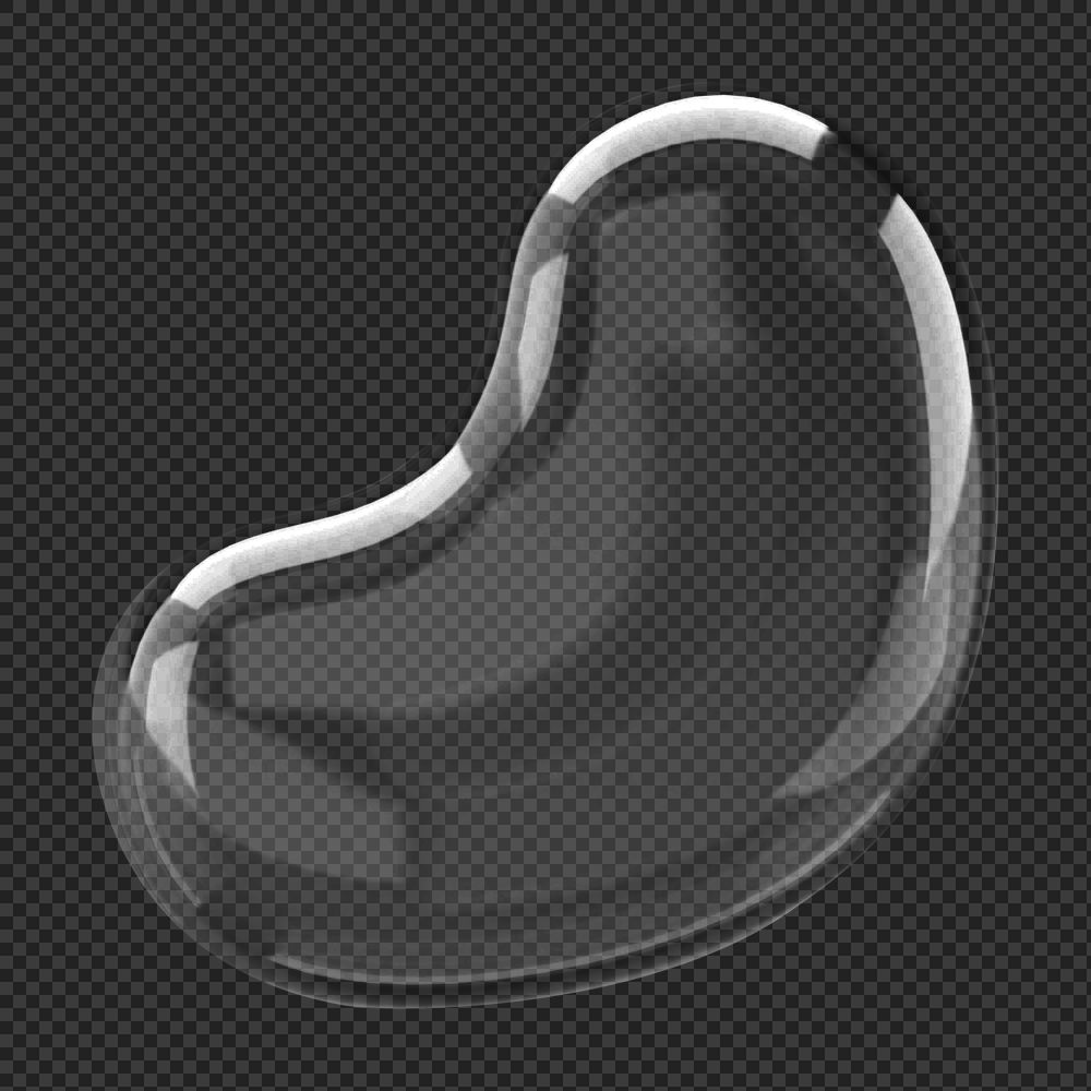 Blob shape png 3D bubble | Premium PNG - rawpixel