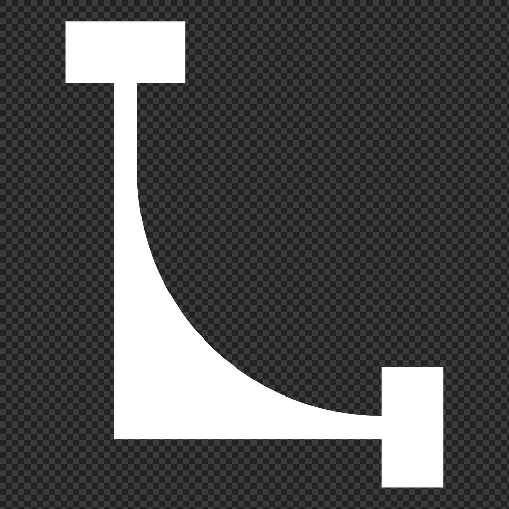 Letter L png abstract shaped | Free PNG - rawpixel