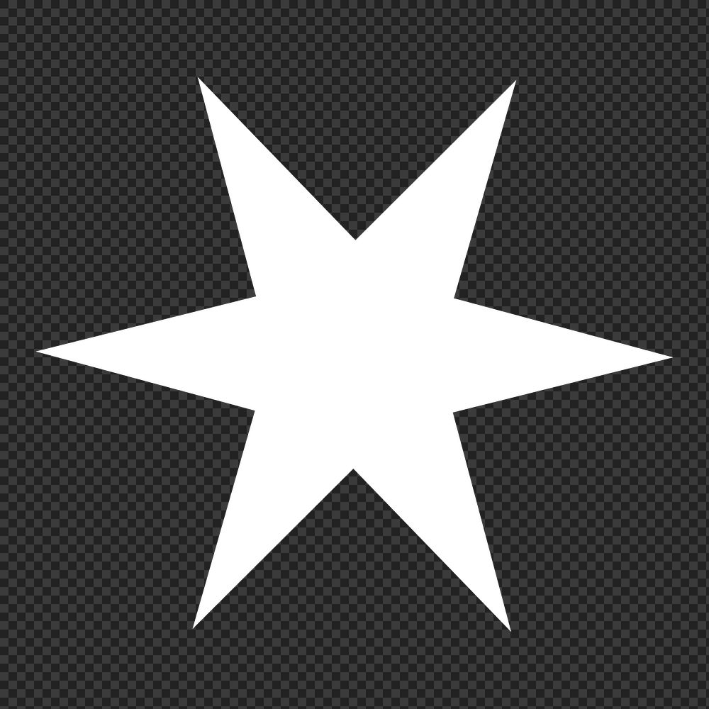 Asterisk sign png abstract bold | Free PNG - rawpixel