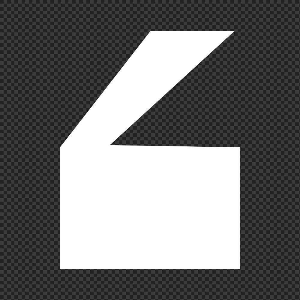 Apostrophe sign png abstract bold | Free PNG - rawpixel