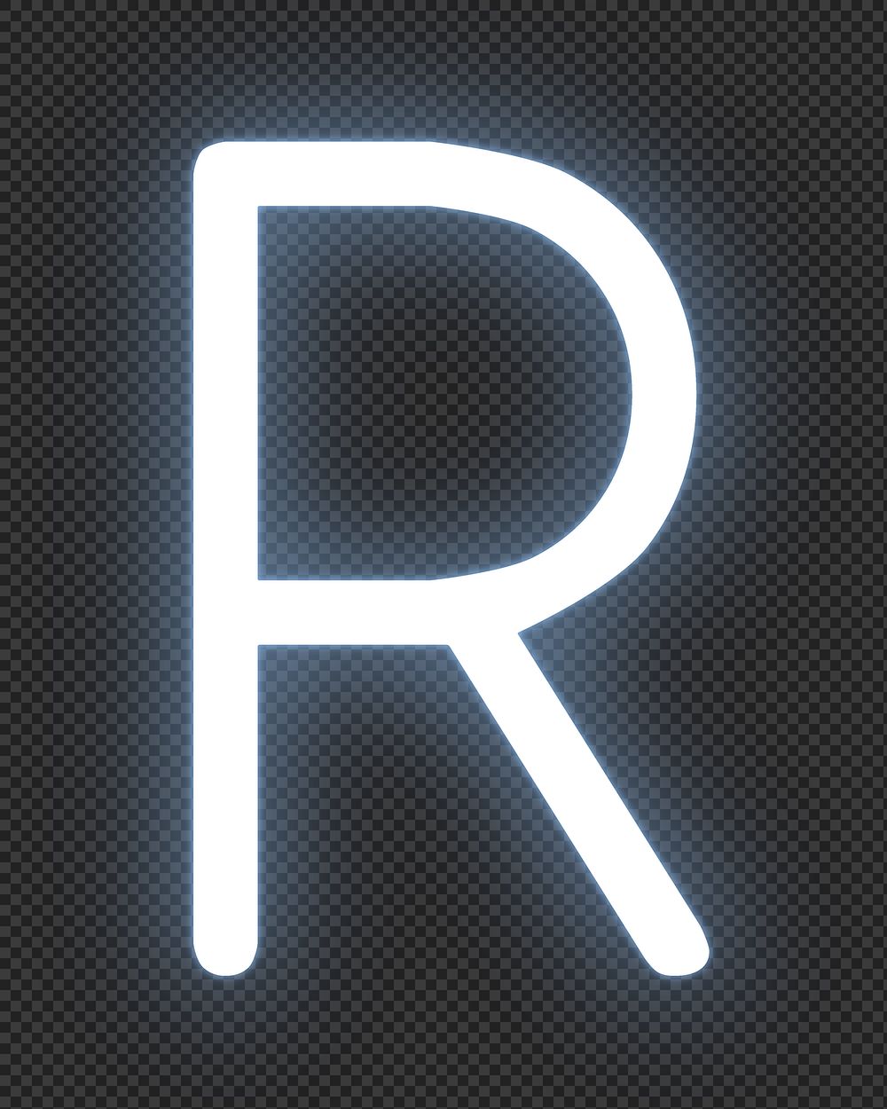 Letter R png white alphabet, | Premium PNG - rawpixel