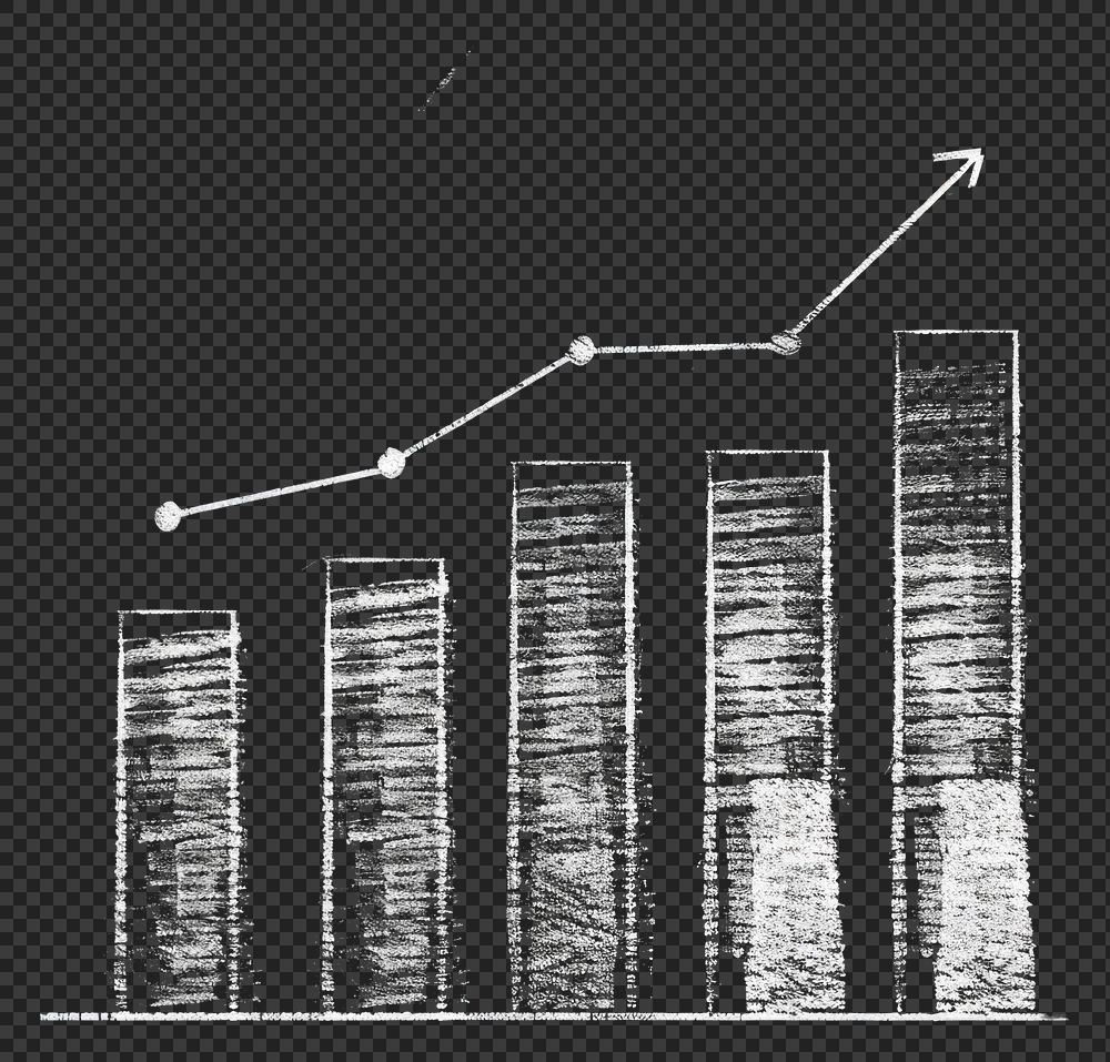 PNG Simple business chart icon | Free PNG - rawpixel