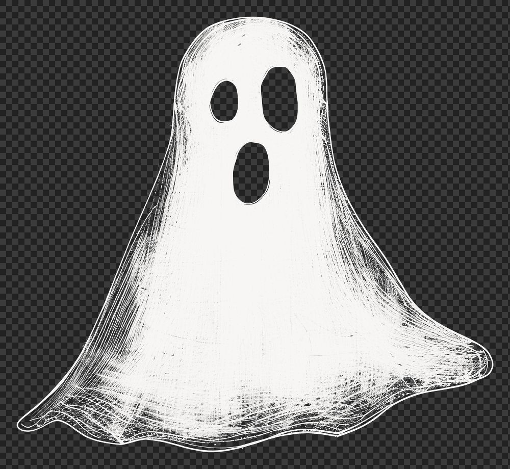 PNG Simple ghost icon art | Premium PNG - rawpixel