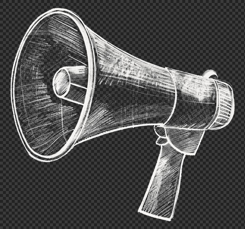 PNG Simple megaphone icon art | Free PNG - rawpixel