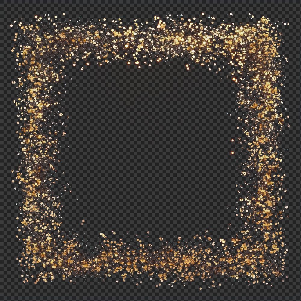 PNG Confetti frame sparkle light | Free PNG - rawpixel