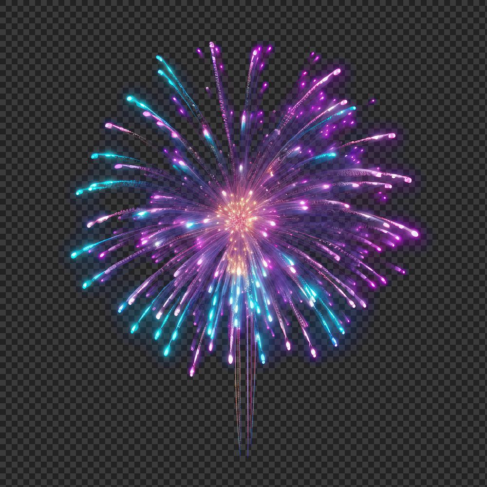 PNG Neon glister firework fireworks | Free PNG - rawpixel