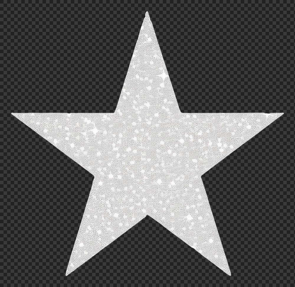 Silver star icon symbol shape | Free PNG - rawpixel