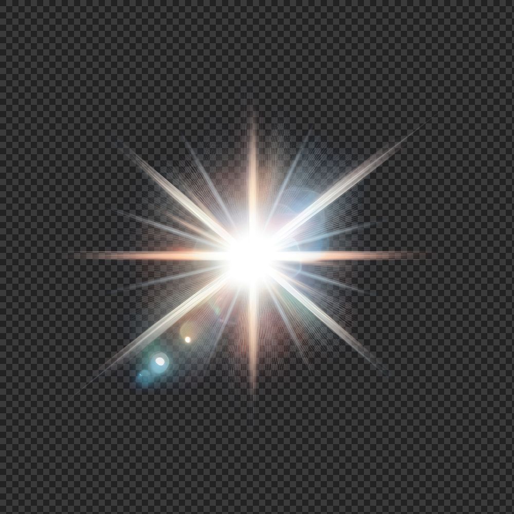 PNG Bright starburst light effect | Premium PNG - rawpixel