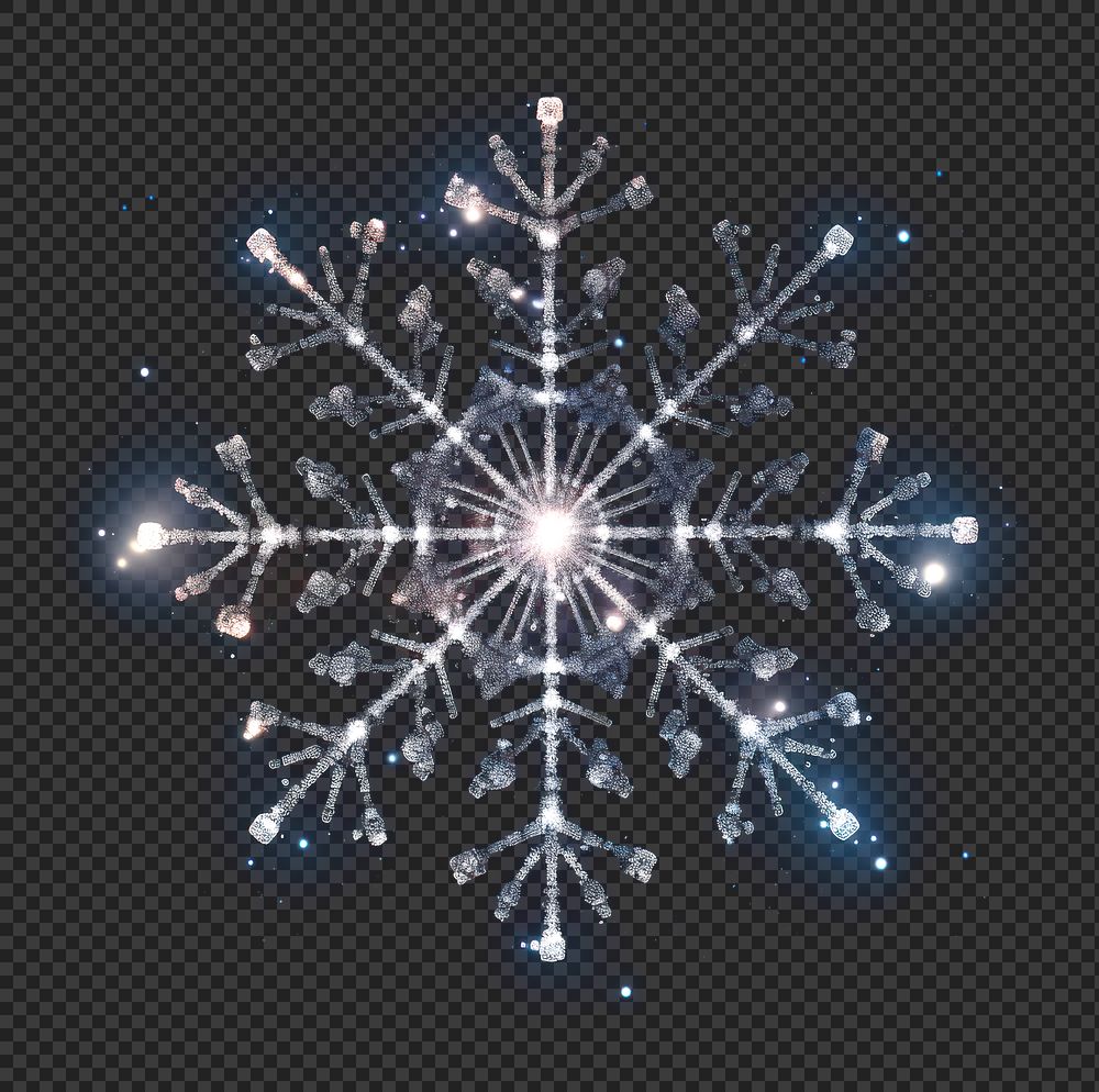 Snowflake chandelier fireworks lighting. | Premium PNG - rawpixel