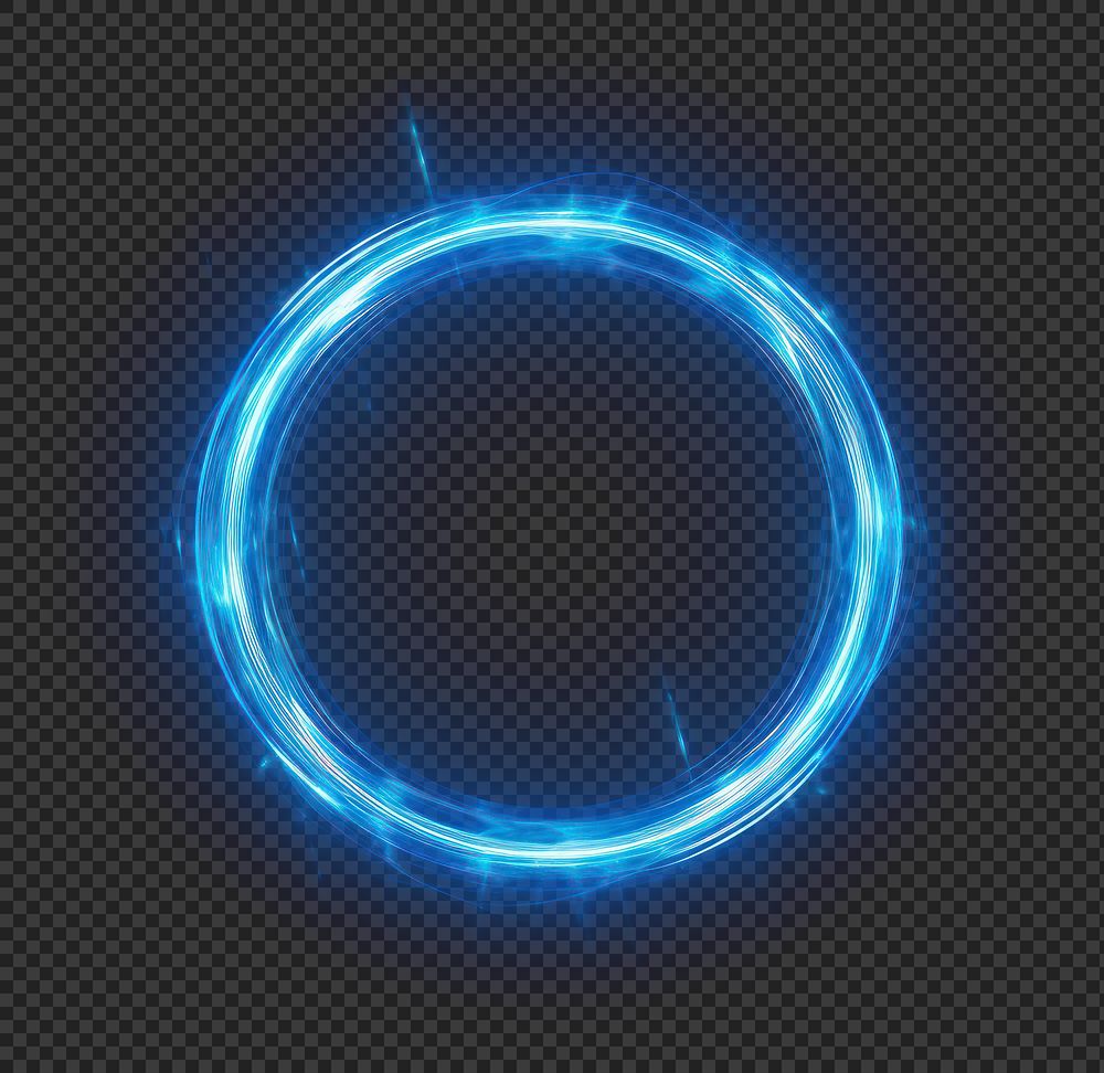 PNG Blue light ring effect | Free PNG - rawpixel